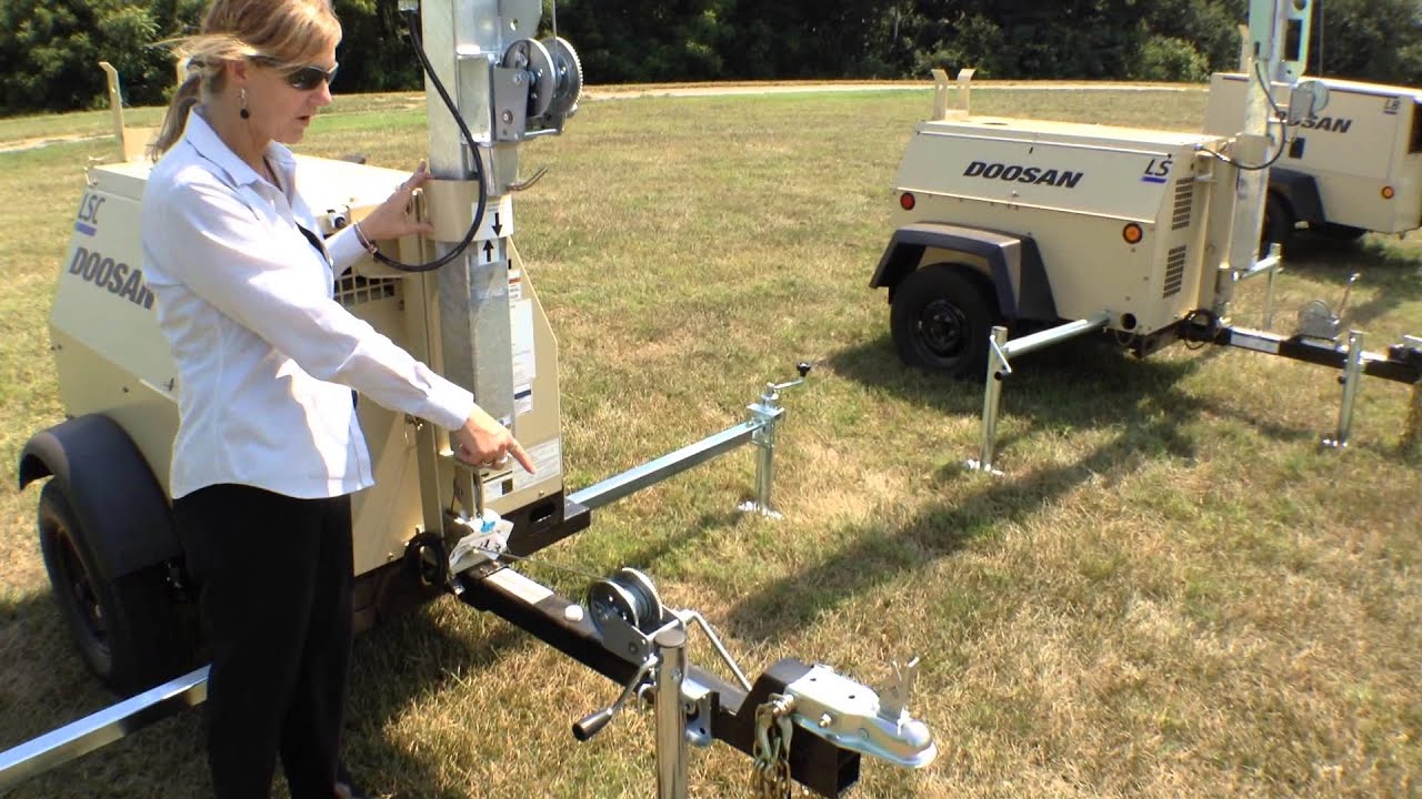 Deree Bivins, Doosan Portable Power, LSC light tower