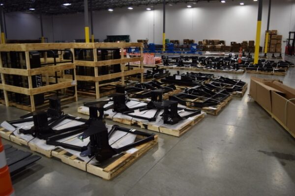 On site: We check out the new JLG Industries parts distribution center ...