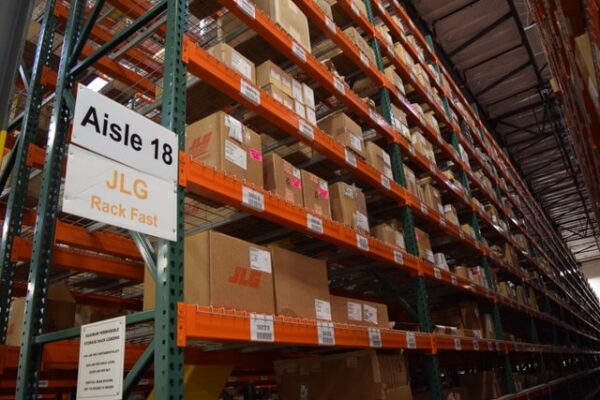 On site: We check out the new JLG Industries parts distribution center ...