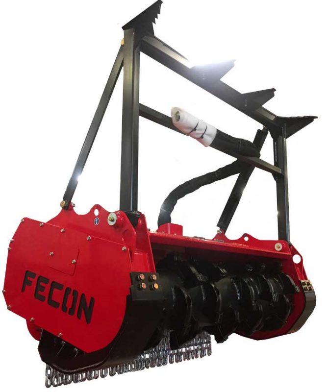Fecon introduces the newly designed Bull Hog mulching attachment for ...