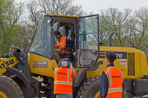 Extreme Sandbox and Komatsu Host 40 students Who Traveled 1,000 Miles ...