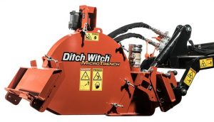 Ditch Witch MT9 Microtrencher Attachment for Compact Tool Carriers