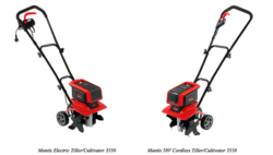 Mantis Introduces New Line of Electric and Cordless Tillers