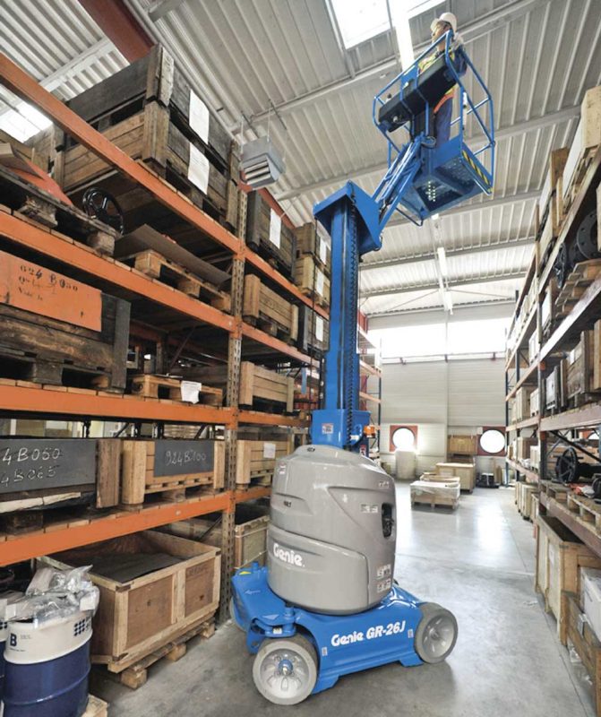 Going Up: Vertical Mast Lifts Are Rising in Popularity for Elevated ...