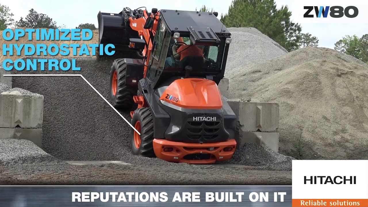 Innovative Iron Awards 2020: Hitachi’s ZW80 T4F Compact Wheel Loader ...