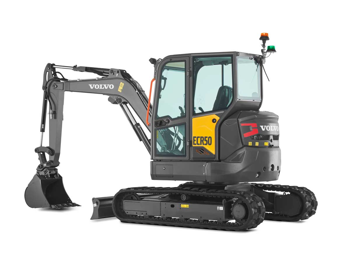 Volvo CE Adds Two New Short-Swing Compact Excavators in North America ...