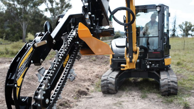 Trenchers for Mini Excavators: Swap the Popular Bucket and Get Digging ...