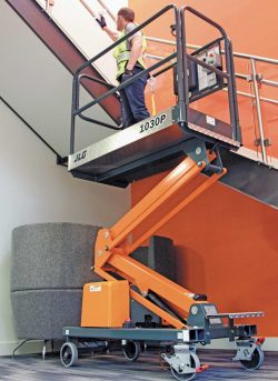 Small Spaces, High Places: Micro Elevating Work Platforms Give Easy ...