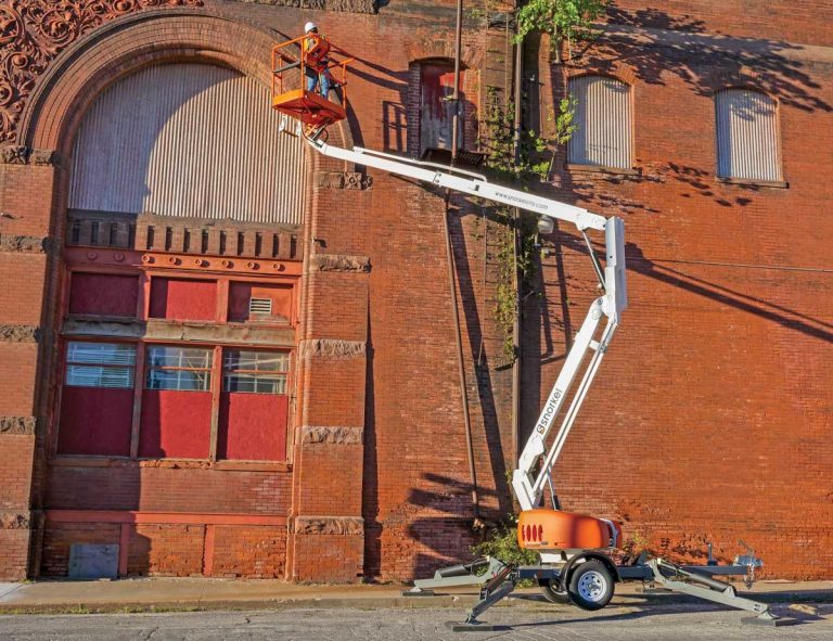 Going Up: Reach Higher with an Easy-to-Use Towable Boom Lift