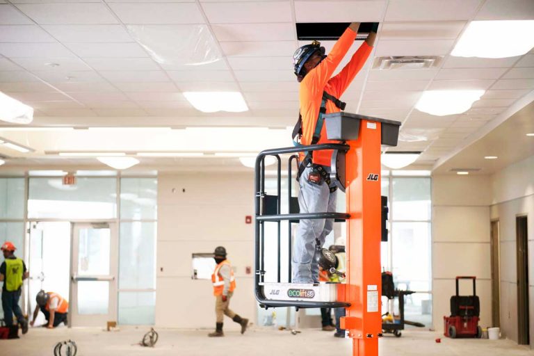 Working Overhead? Replace Ladders with Low-Level Access Lifts