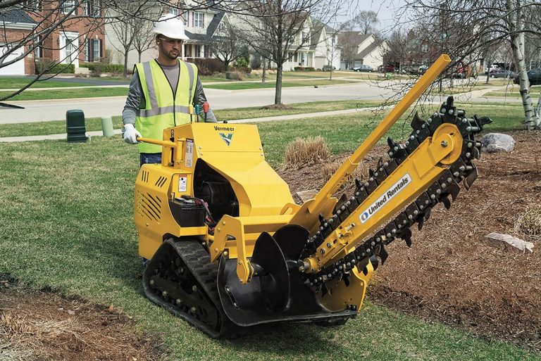 Trencher Machine Rentals and Rental Tips — Compact Equipment Magazine