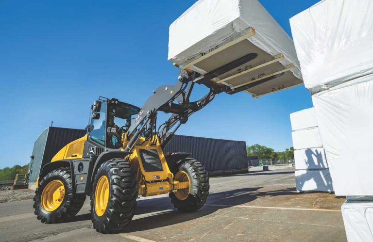 High Reach, High Production: Telescoping Wheel Loaders Bring Elevated ...
