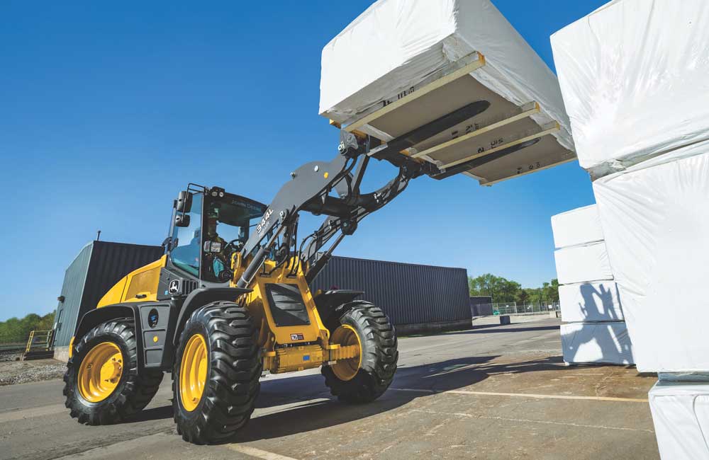 High Reach, High Production: Telescoping Wheel Loaders Bring Elevated ...