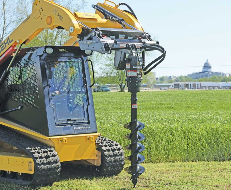 Holey Implements! Dig These Trencher and Auger Attachments for Skid ...