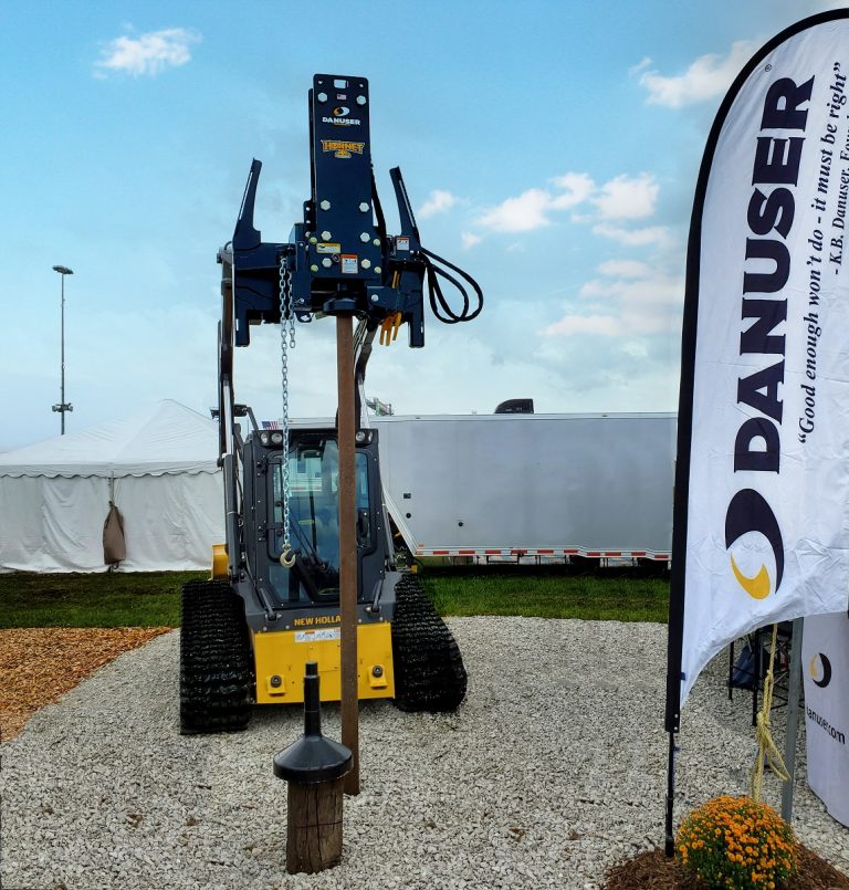Danuser Introduces New Post Driver and Stump Auger — Compact Equipment ...