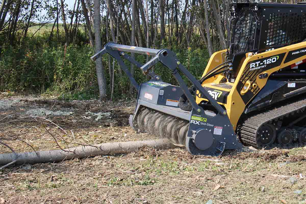 How to Use a Mulching Attachment on Skid Steers/Track Loaders