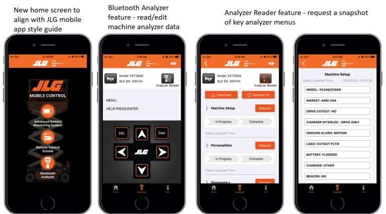 JLG Launches Bluetooth Analyzer and Bluetooth Analyzer Reader — Compact ...
