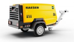 Kaeser’s New M255 Portable Compressor Delivers Up to 900 cfm, Only ...