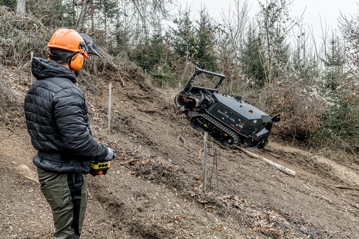 Prinoth Has a New Remote-Controlled Brush Cutter