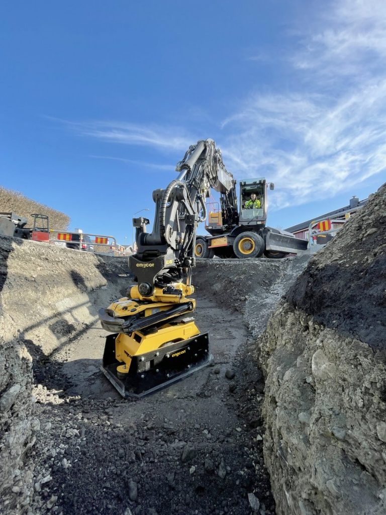 engcon's New Compactor Plate Increases Excavator Efficiency and Reduces ...