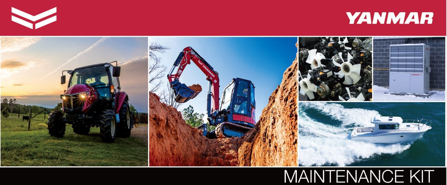 Yanmar Compact Equipment Promotes Maintenance Kits for Convenient ...