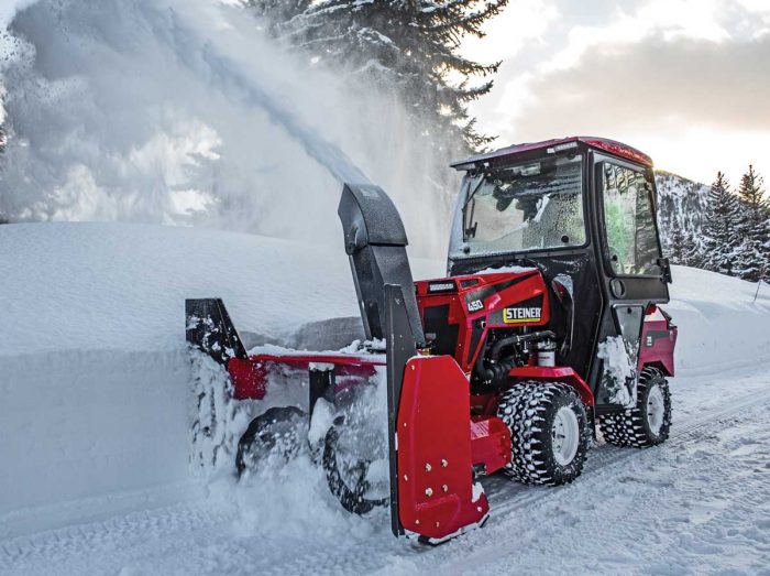CASE Introduces New Sectional Snow Pushers for Skid Steers