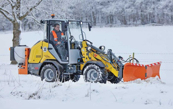 How to Outfit a Compact Wheel Loader for Winter and Snow Work — Compact ...