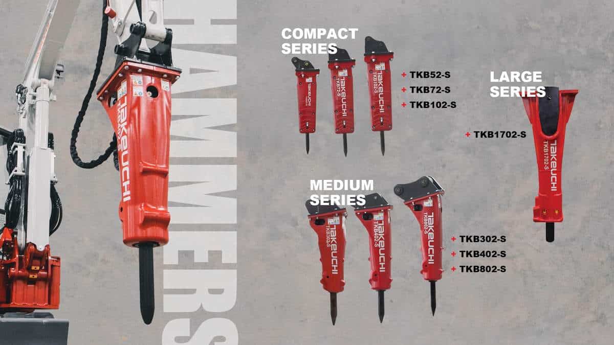 Photos: Let's Take a Long Look at Takeuchi's New Line of Hydraulic ...