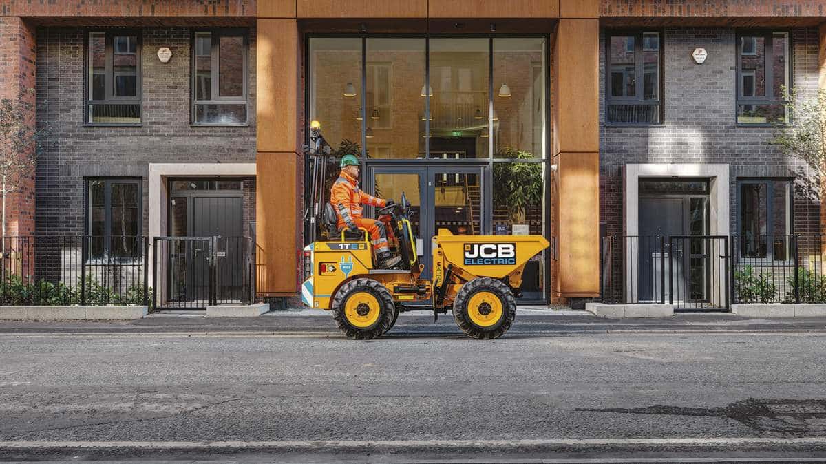 Innovative Iron Awards: JCB's 1T-E Battery-Powered Site Dumper