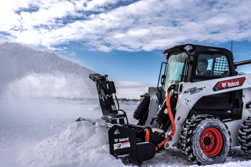 Bobcat Unveils All-Electric Skid Steer Loader and All-Electric ...
