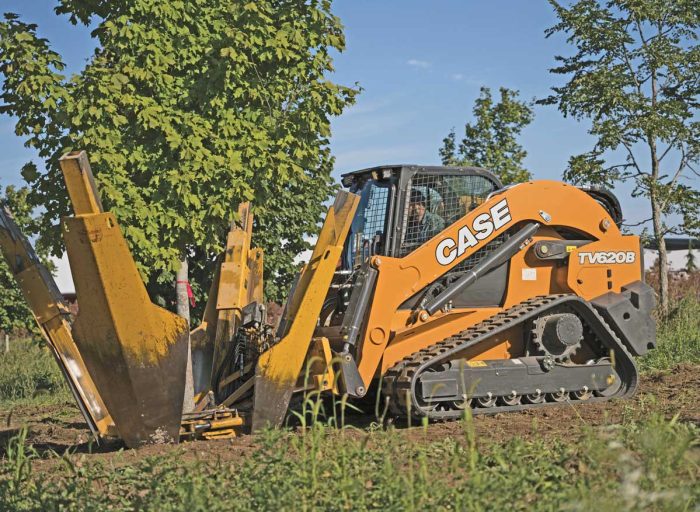 Transplants: How to Pick a Tree Spade Attachment for a Track Loader or ...