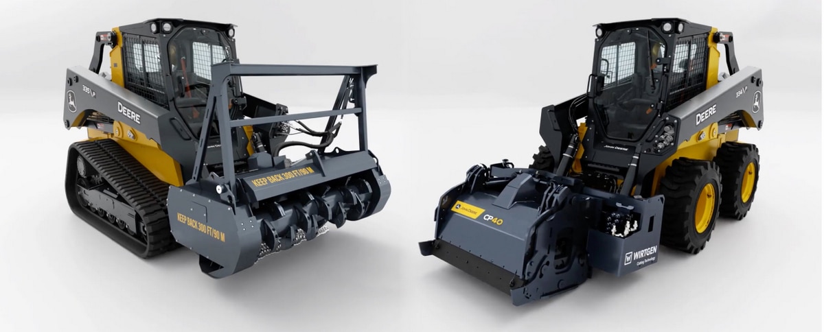 John Deere 334 P-Tier Skid Steer and 335 P-Tier Track Loader