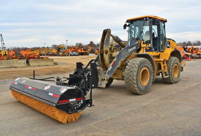 Clean Up Crew: Get Sweeping with the Right Broom for Your Skid Steer or ...