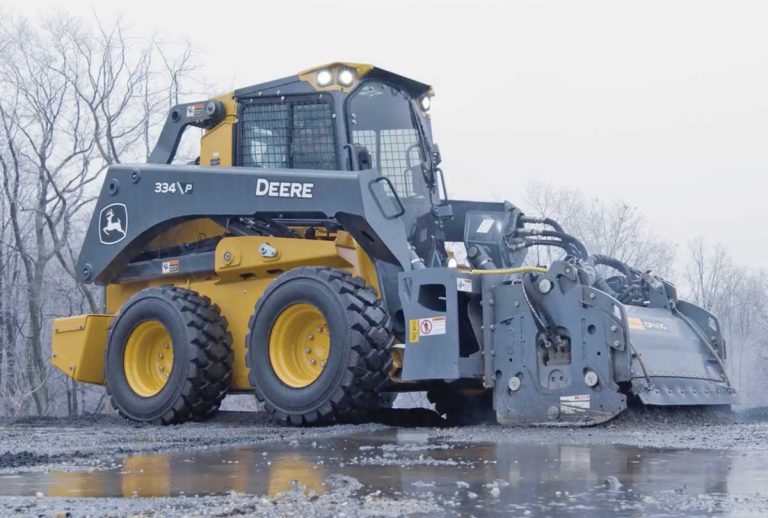 John Deere 334 P-Tier Skid Steer and 335 P-Tier Track Loader