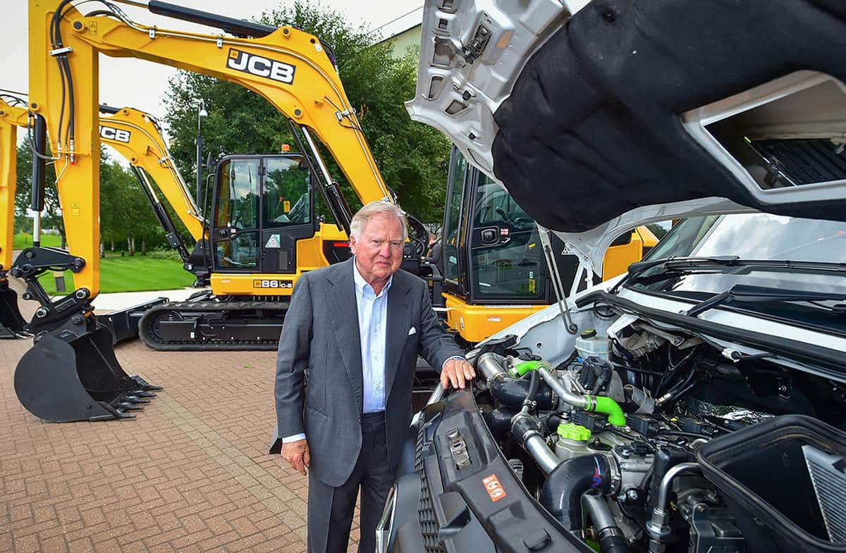 JCB Retrofits a Sprinter Van with a Hydrogen Combustion Engine in Just ...
