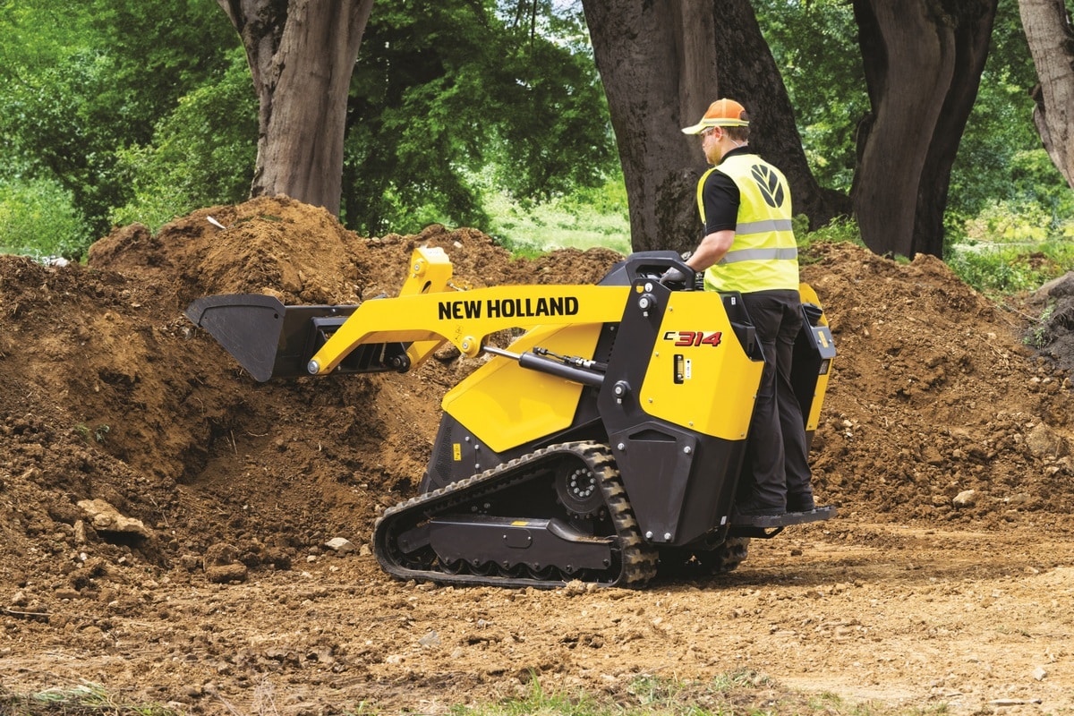 New Holland's C314 Mini Track Loader Is Now Available to North American ...
