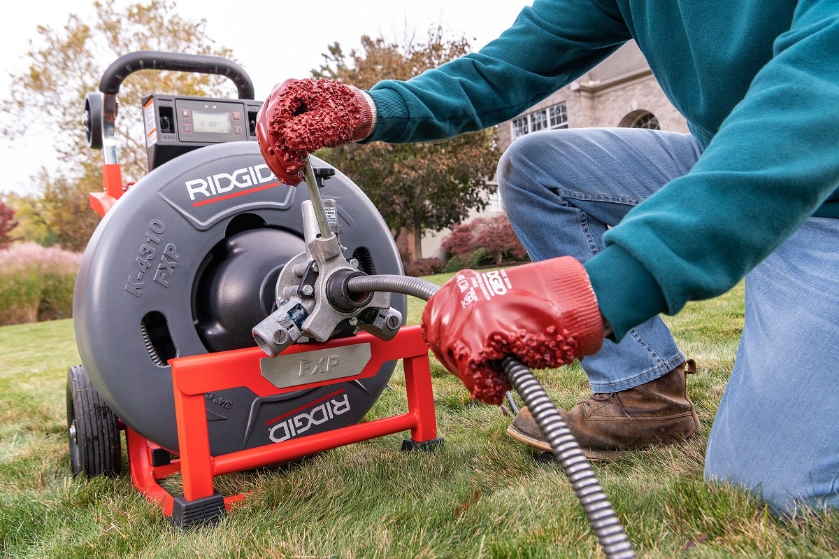 Ridgid Creates Cable Distance Tracking in New K-4310 FXP Drum Machine ...