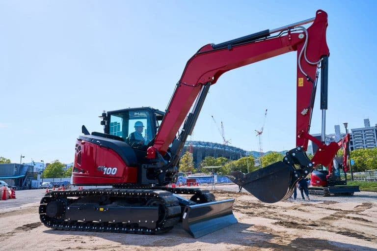 Yanmar Introduces ViO80-7 and SV100-7 Mini Excavators