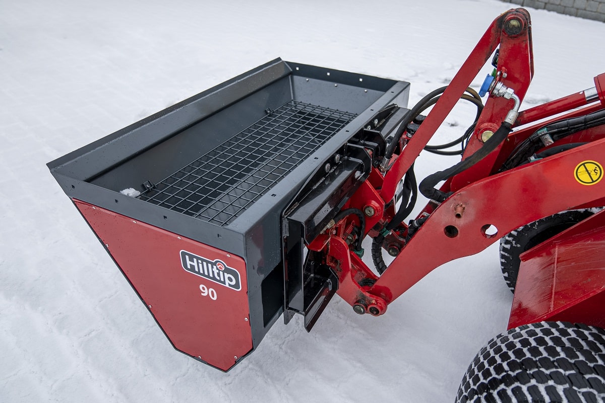 Hilltip Introduces Drop Spreader for Compact Tractors and Loaders ...