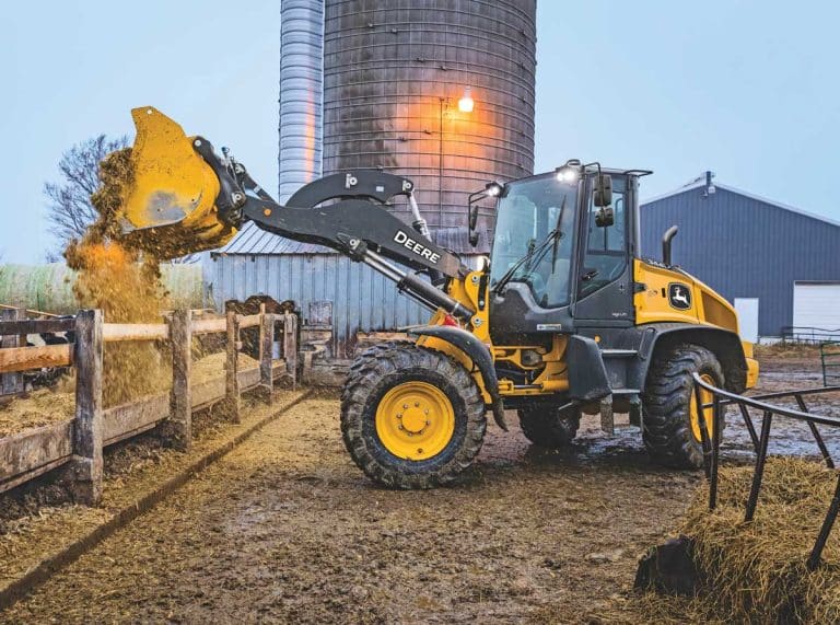 John Deere's P-Tier 244, 324 and 344 Compact Wheel Loaders