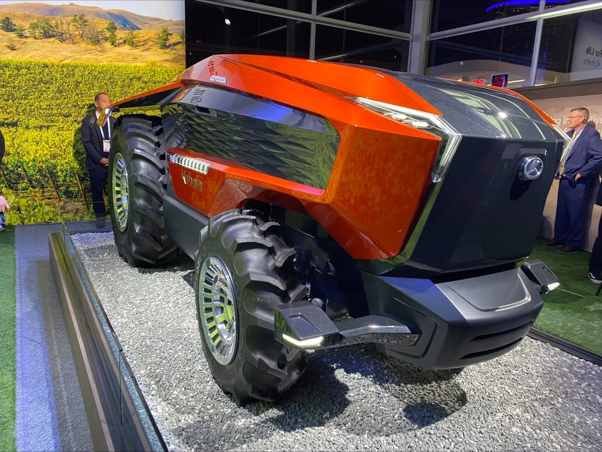 The Kubota KATR Concept Carrier Earns Big Award at CES