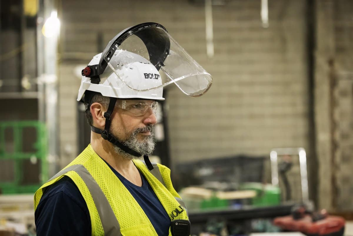 Boldt Safety Helmets Are Ideal for Head Protection in Construction