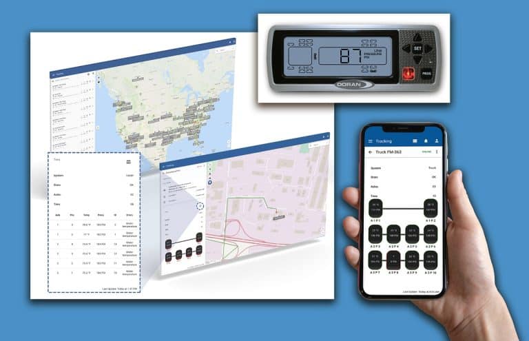 Doran Connect360 Continuously Monitors Tires for Entire Off-Road Fleet
