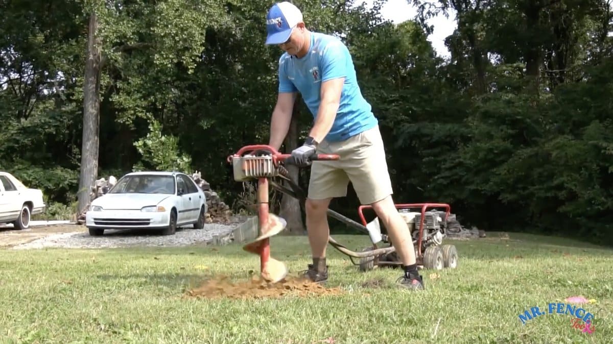 Mr. Fence Uses Little Beaver Earth Drills for Installs