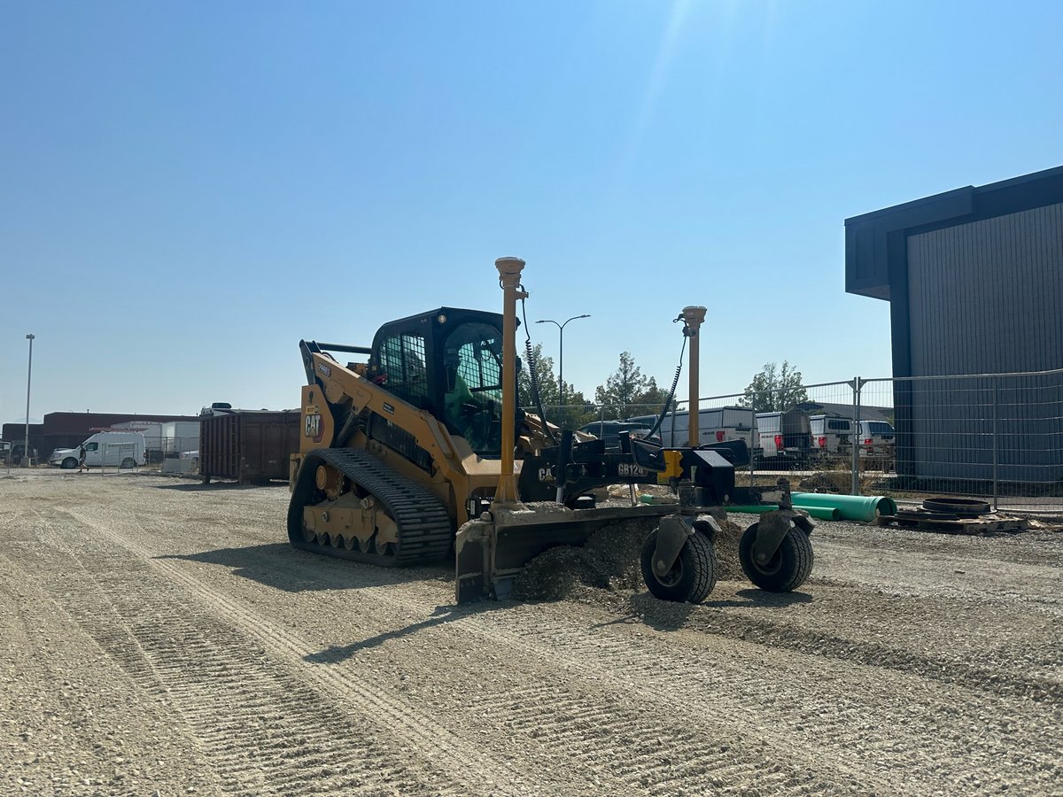 Montana Contractor Embraces Grade Control on Track Loaders