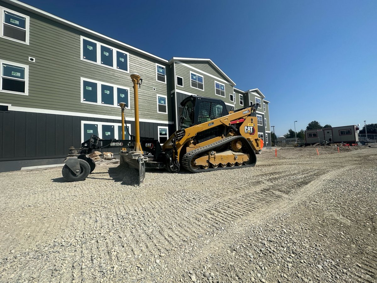 Montana Contractor Embraces Grade Control on Track Loaders