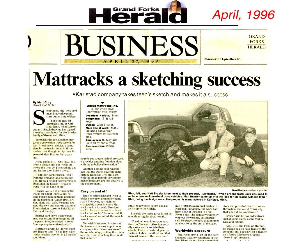 Mattracks Celebrates Three Decades Of Innovation