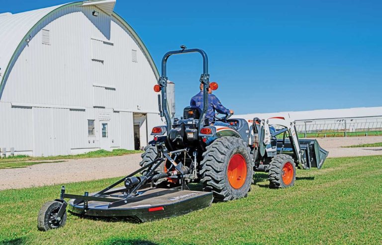 Geo-Boy Brush Cutter Tractor for Expanded Applications