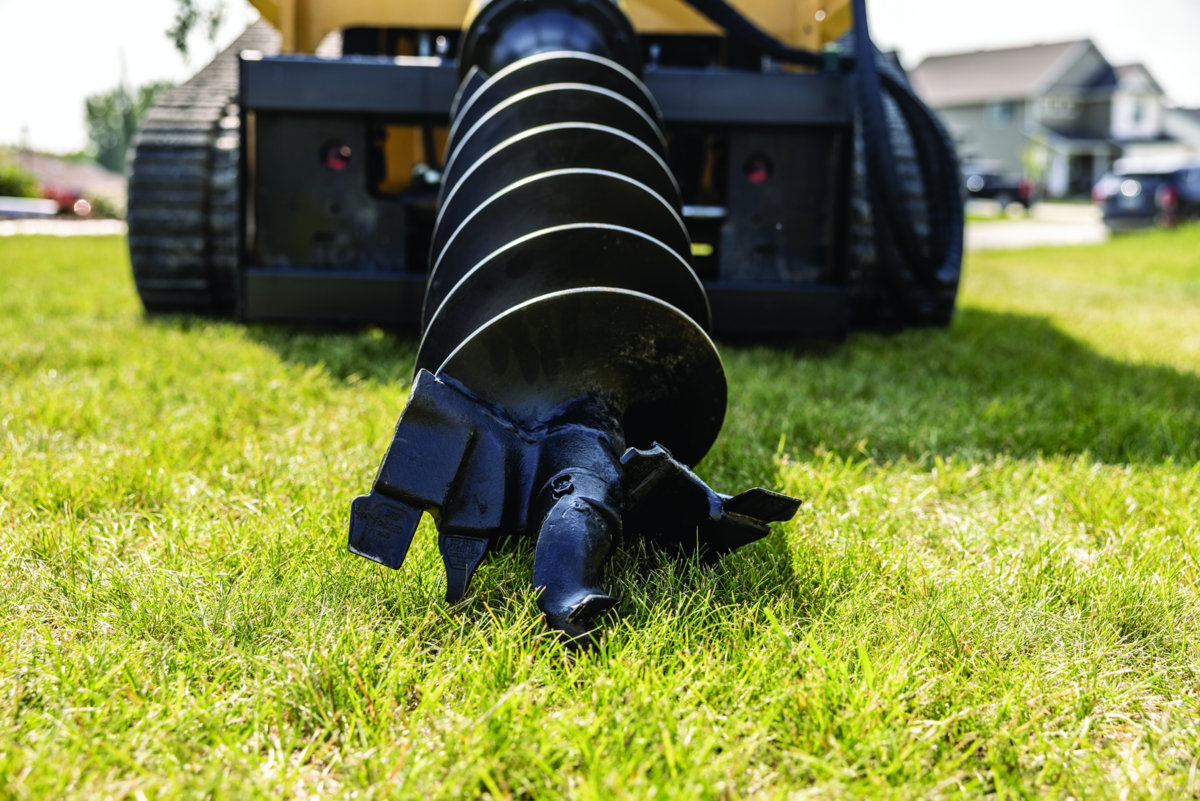 Choosing the Right Auger Attachment for a Compact Track Loader