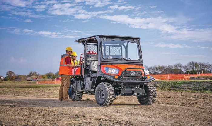 Kubota Introduces Two New Utility Vehicles: RTV-X CAB and RTV-X CREW ...
